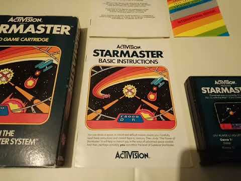 STARMASTER Atari 2600 Video Computer System Game Program PAL Region ...