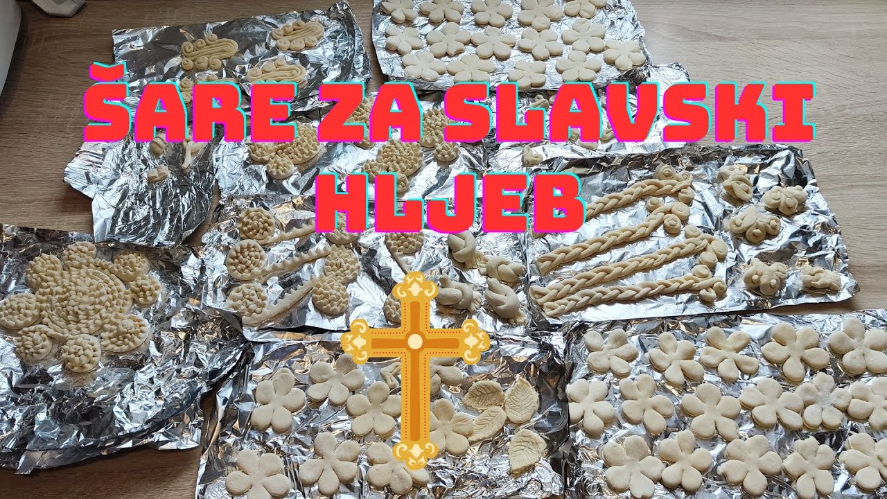 Šare za slavski hljeb - oblik i značenje šara #slava #slavskihljeb ...