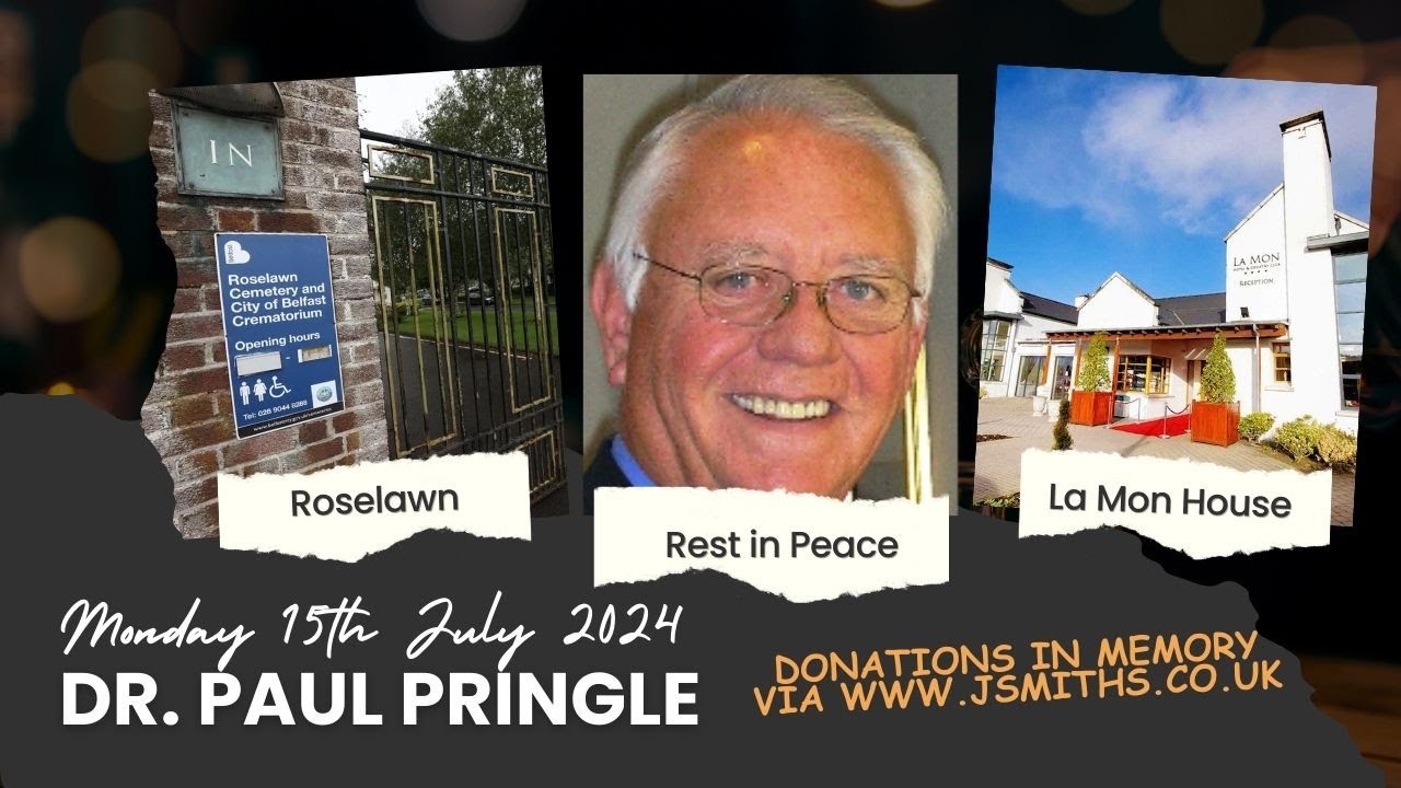 Dr Paul Pringle Service of Thanksgiving Part 2 Live from La Mon House ...