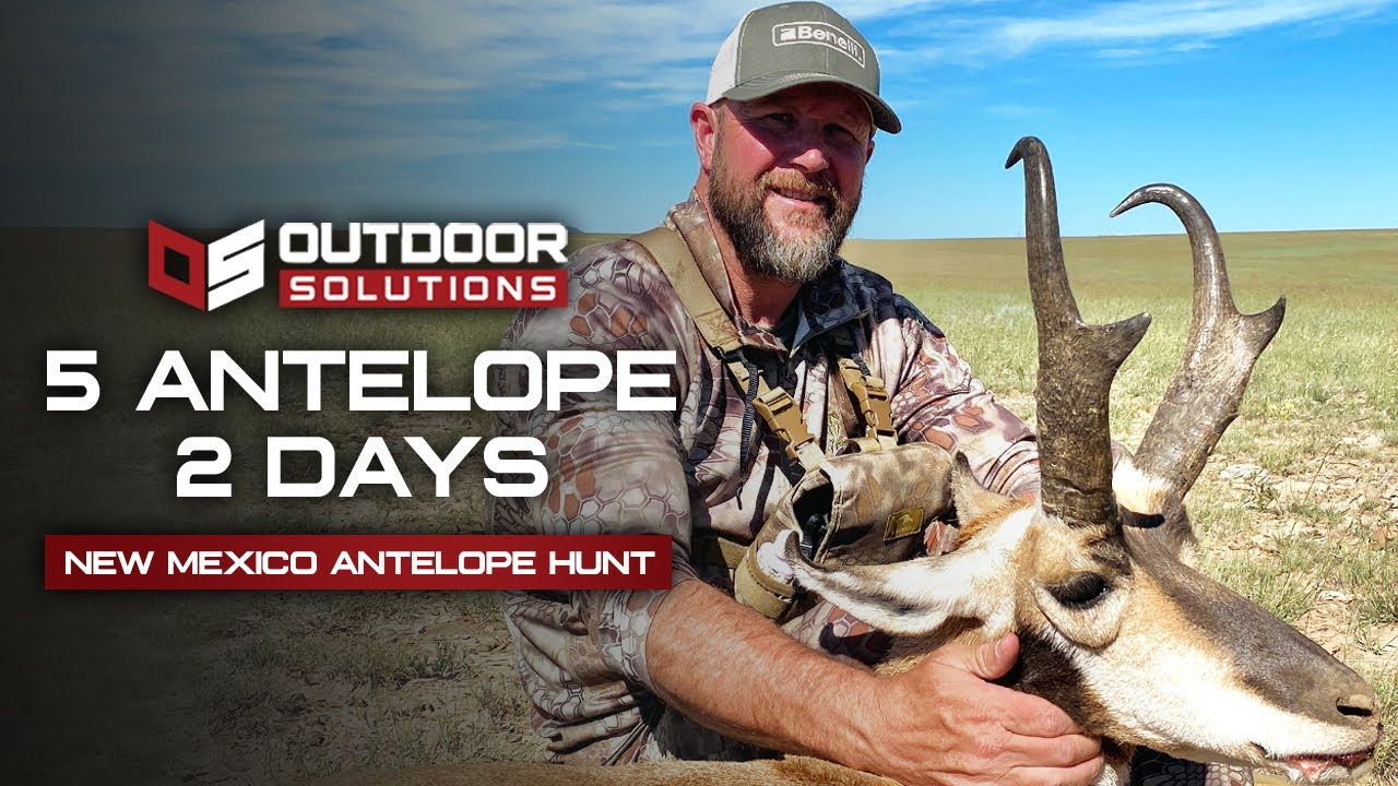 New Mexico Antelope Hunting | 5 Antelope Down In 2 Days - YouTube