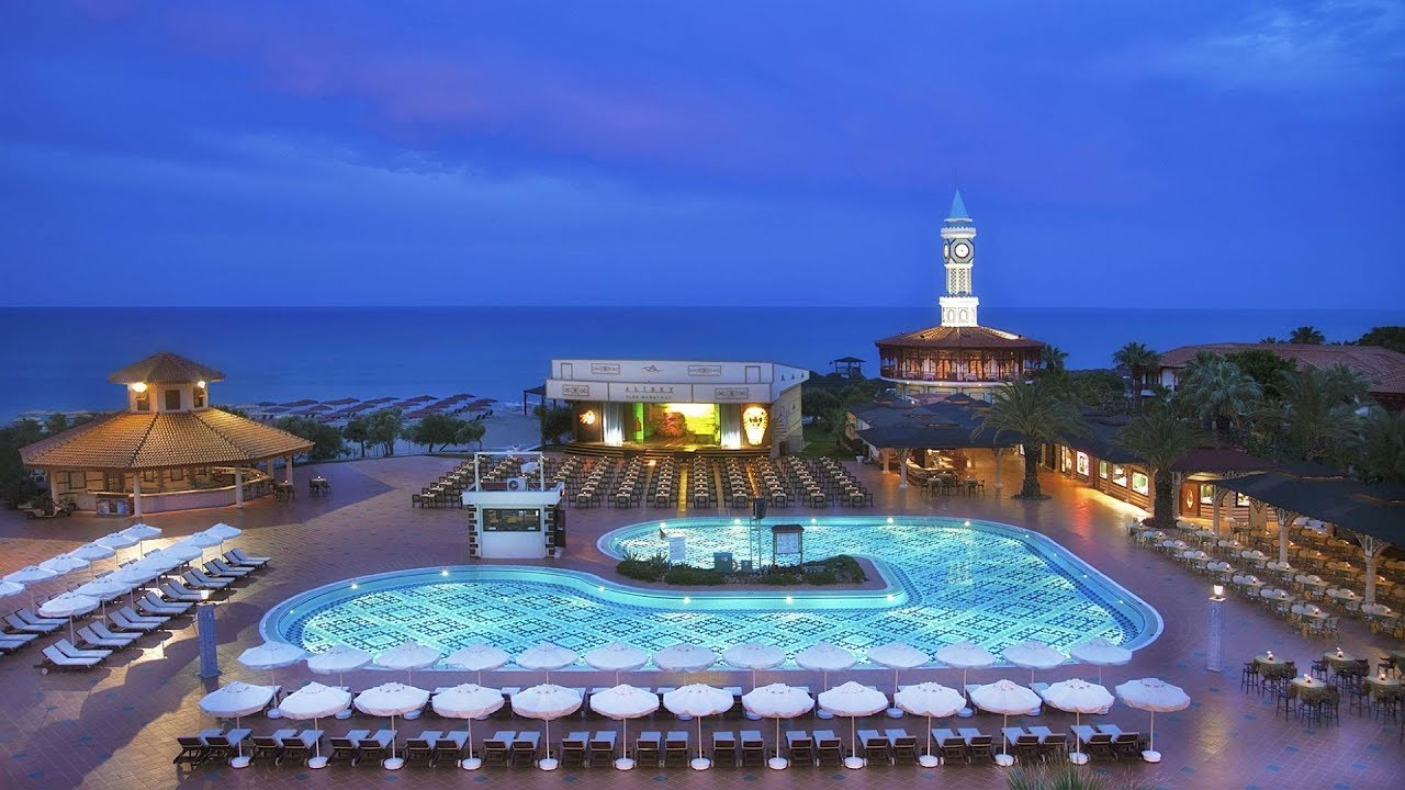 Отель AliBey Resort Side 5* - Турция - YouTube