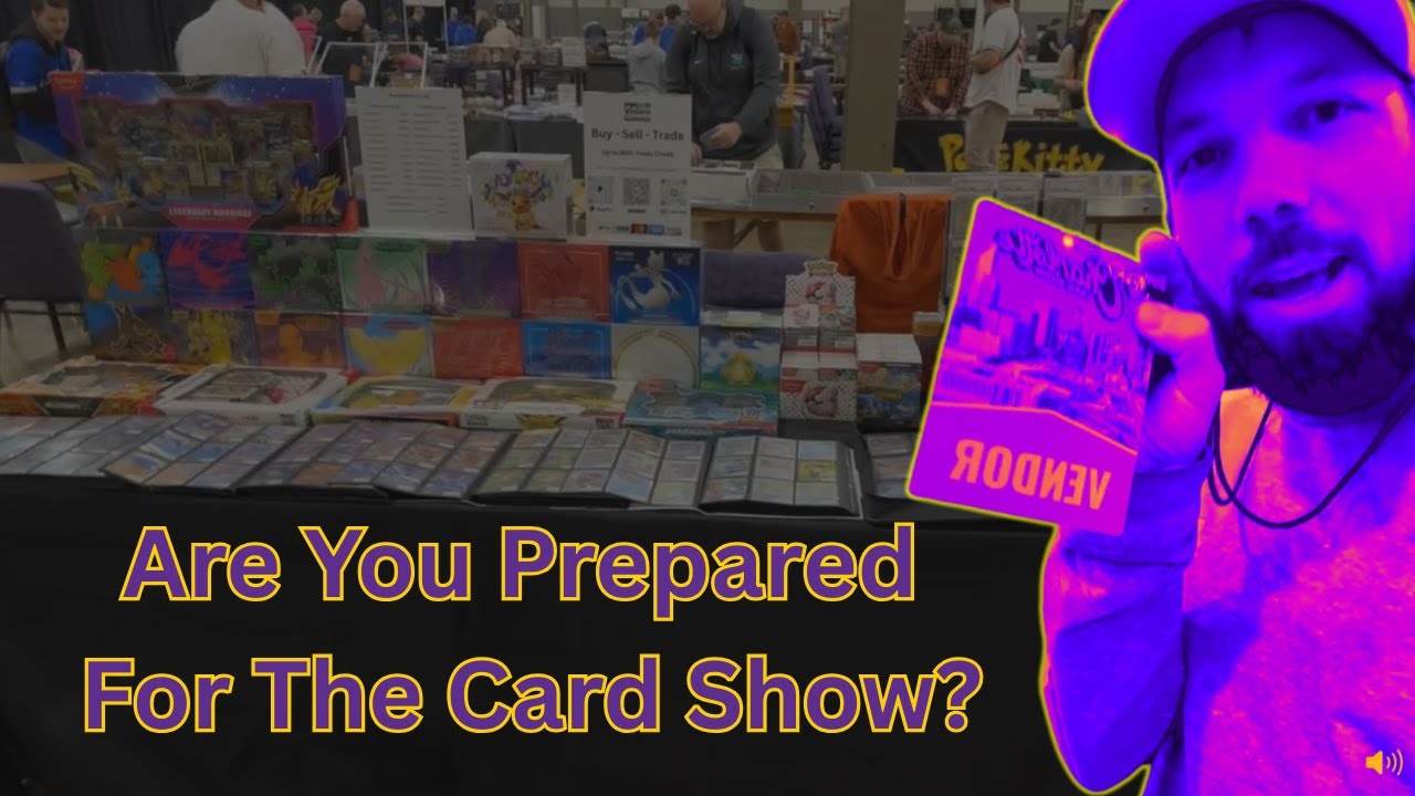 How to Prepare for a Card Show as a Vendor (Beginner Tips + Gear You’ll ...