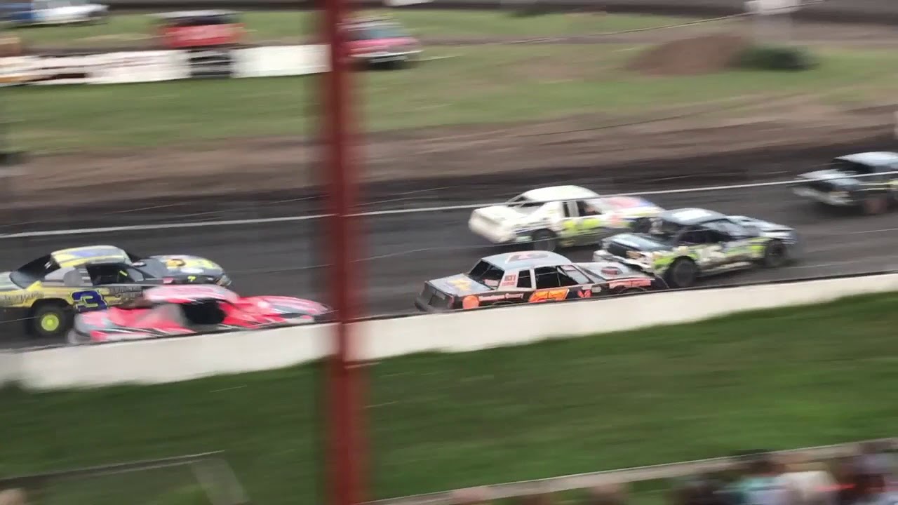 Benton County Speedway - Iowa stock car racing action! - YouTube