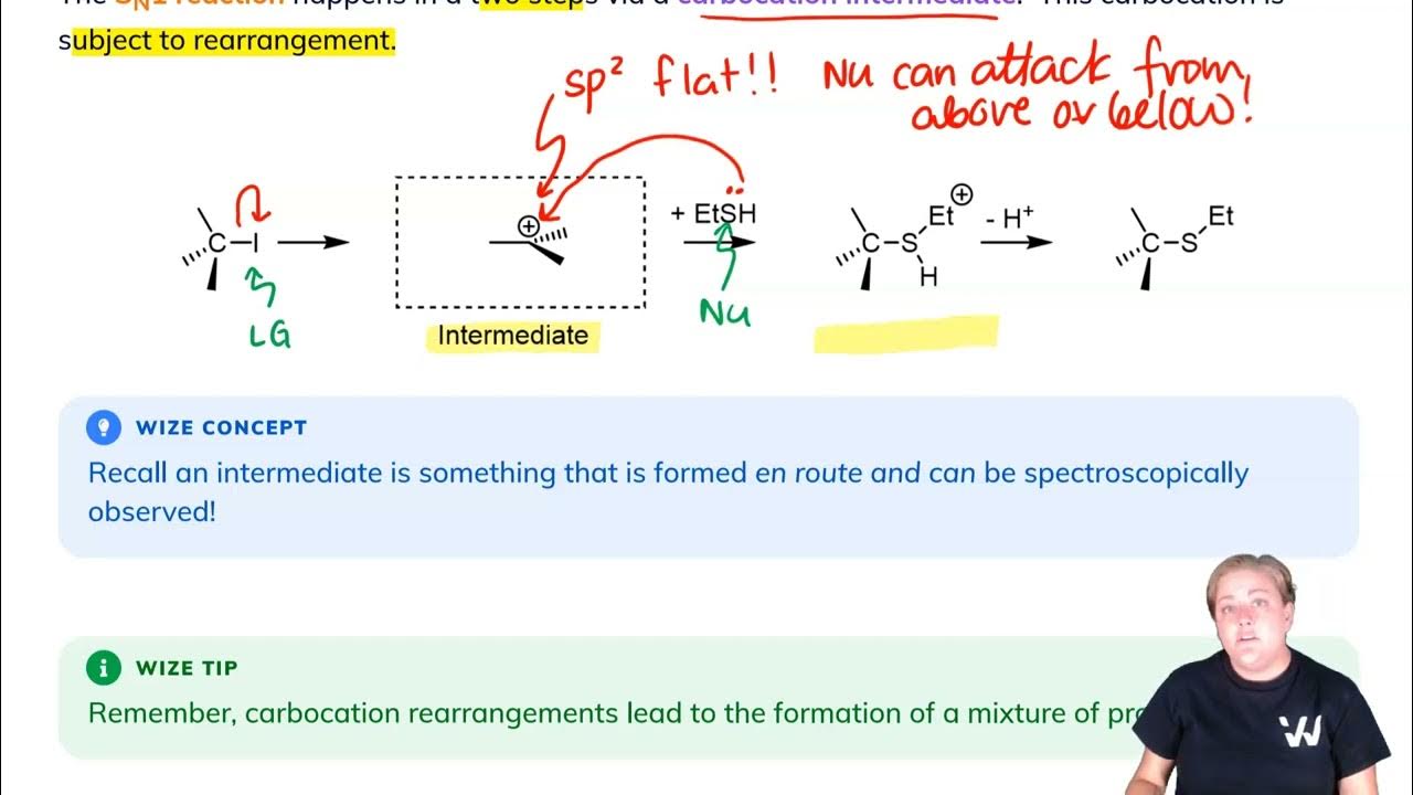 SN1 Mechanism: What is SN1 Reaction? | Explanation, Steps and Examples ...