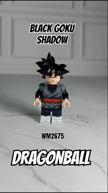 Lego Dragon Ball Shadow Goku WM Blocks - YouTube