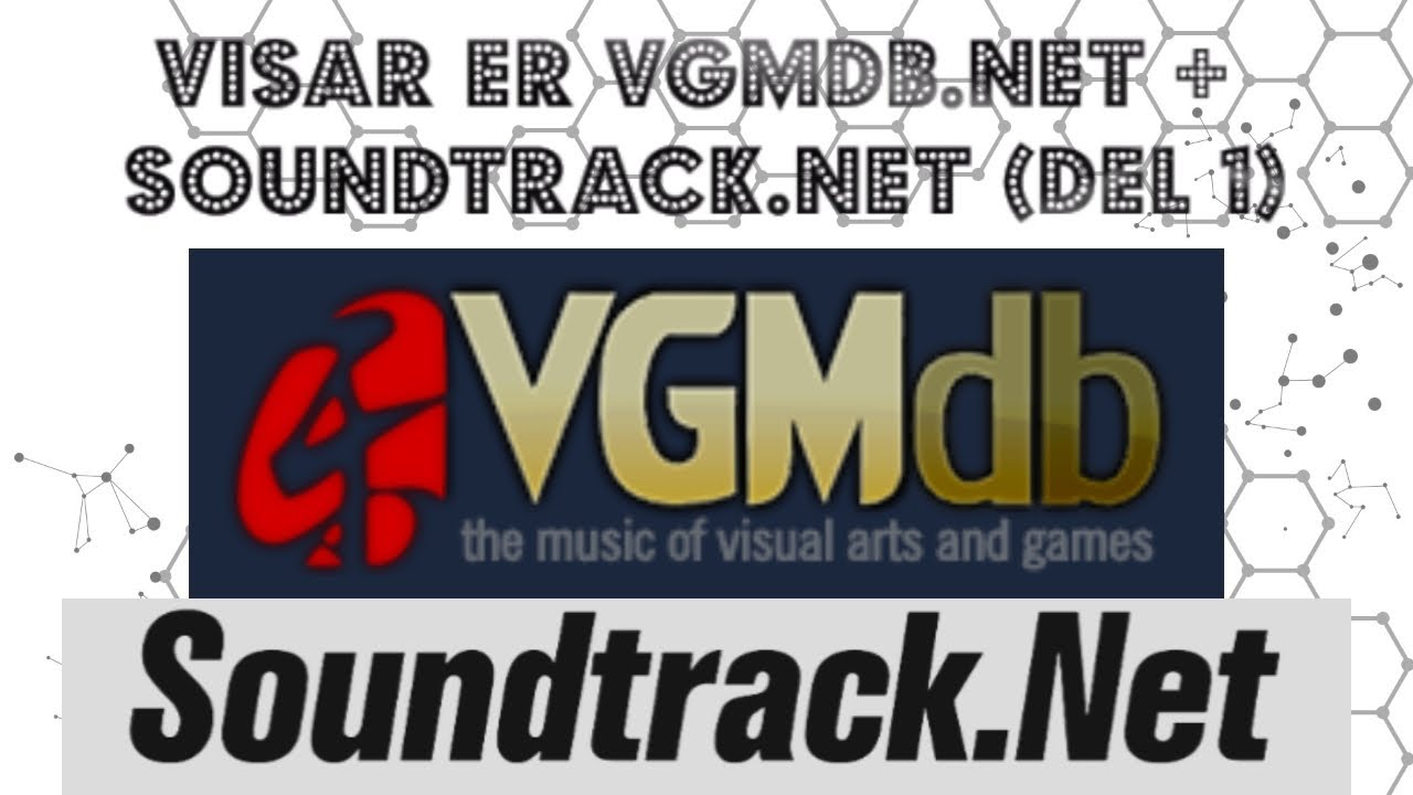 visar er vgmdb.net,spel och anime oh lite till soundtracks + soundtrack ...