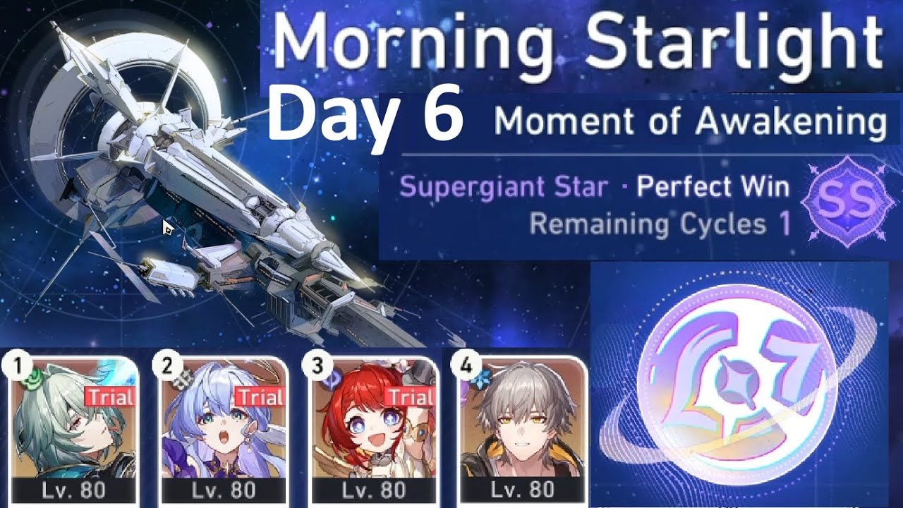 Morning Starlight: Moment of Awakening (Day 6) | Honkai Star Rail - YouTube