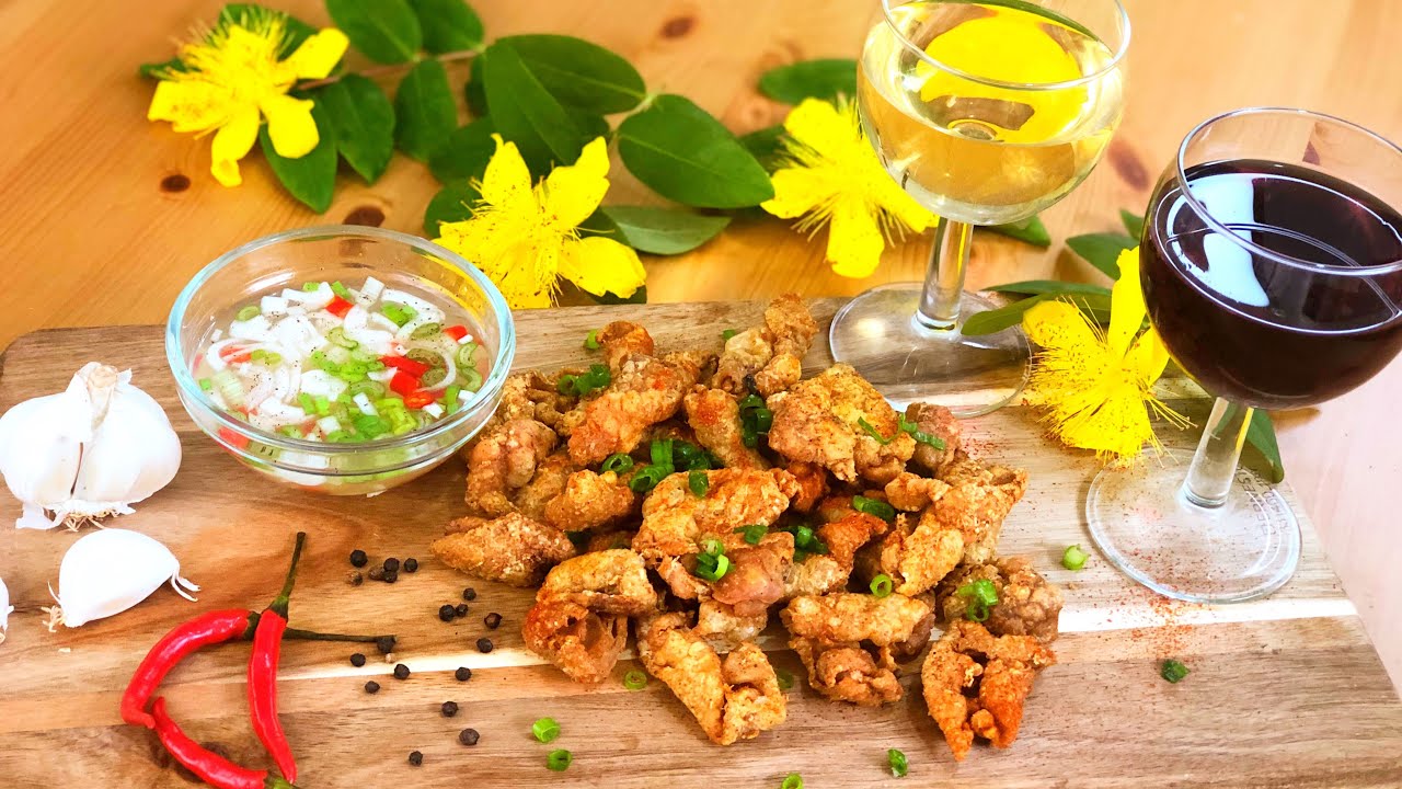 Crispy & Spicy Chicken Skin Chicharon - YouTube