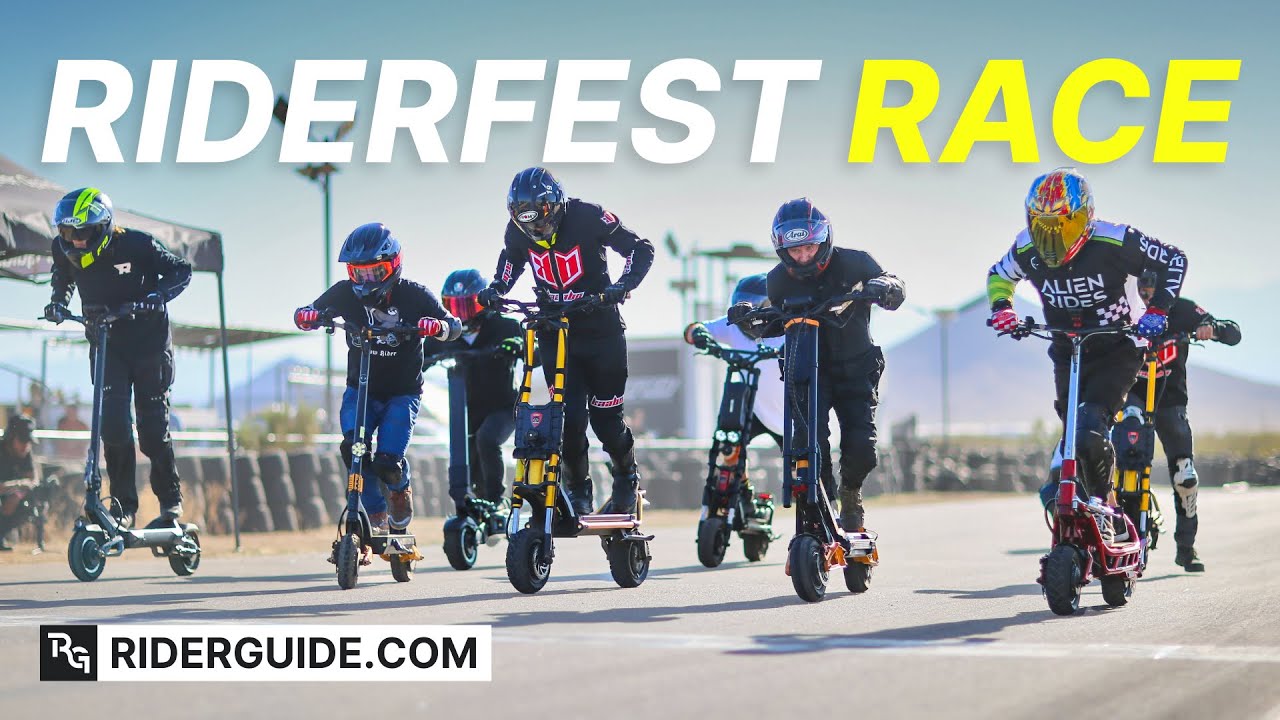 Electric Scooter Race! Kaabo Wolf King GTR vs NAMI - InMotion RS ...