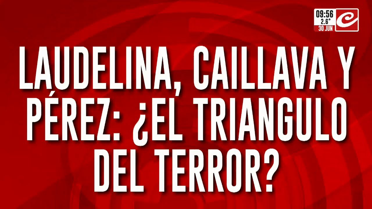Laudelina, Caillava y Pérez: ¿El triangulo del terror? - YouTube