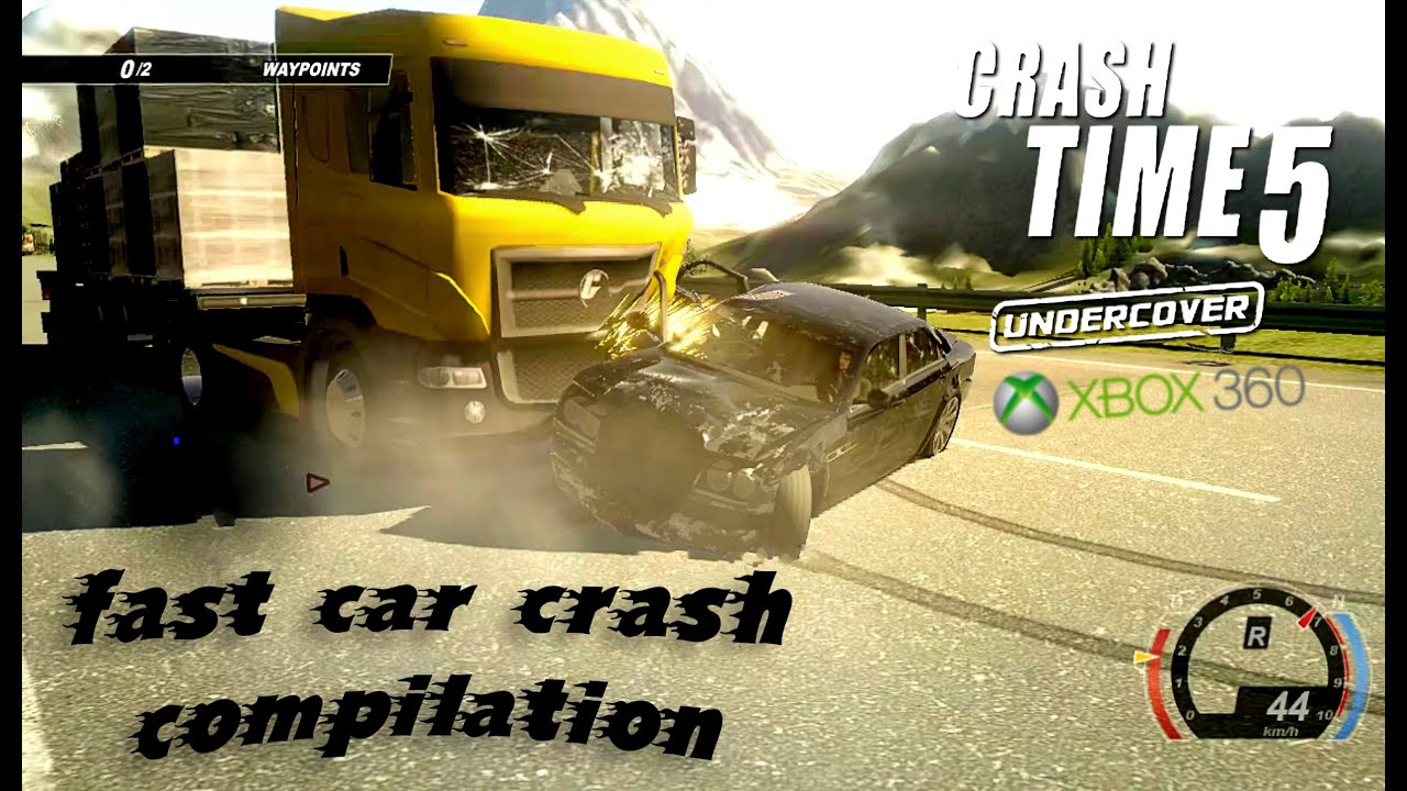 CRASH TIME 5 UNDERCOVER - Xbox 360 - Car Crashes Compilation - YouTube