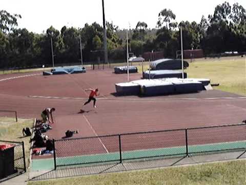 Australian Sprinter Matt Davies Training - YouTube
