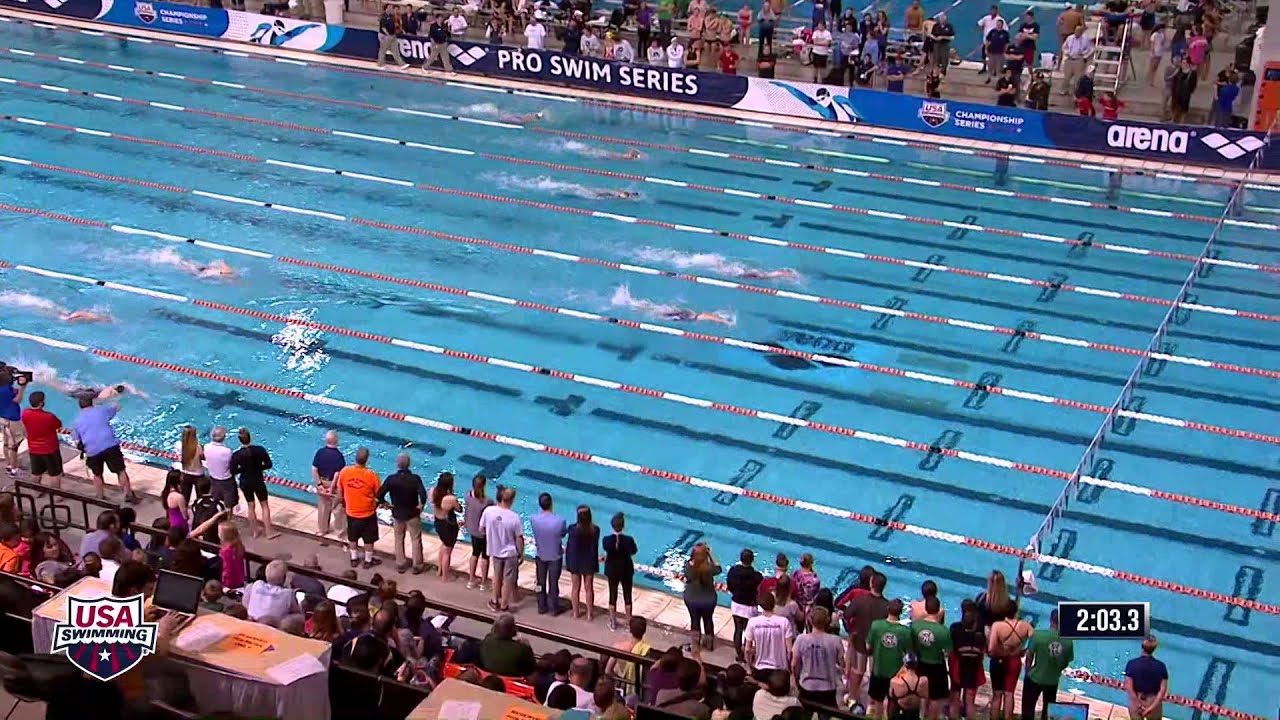 2015 Arena Pro Swim Series At Austin Womens 200m Im A Final Youtube