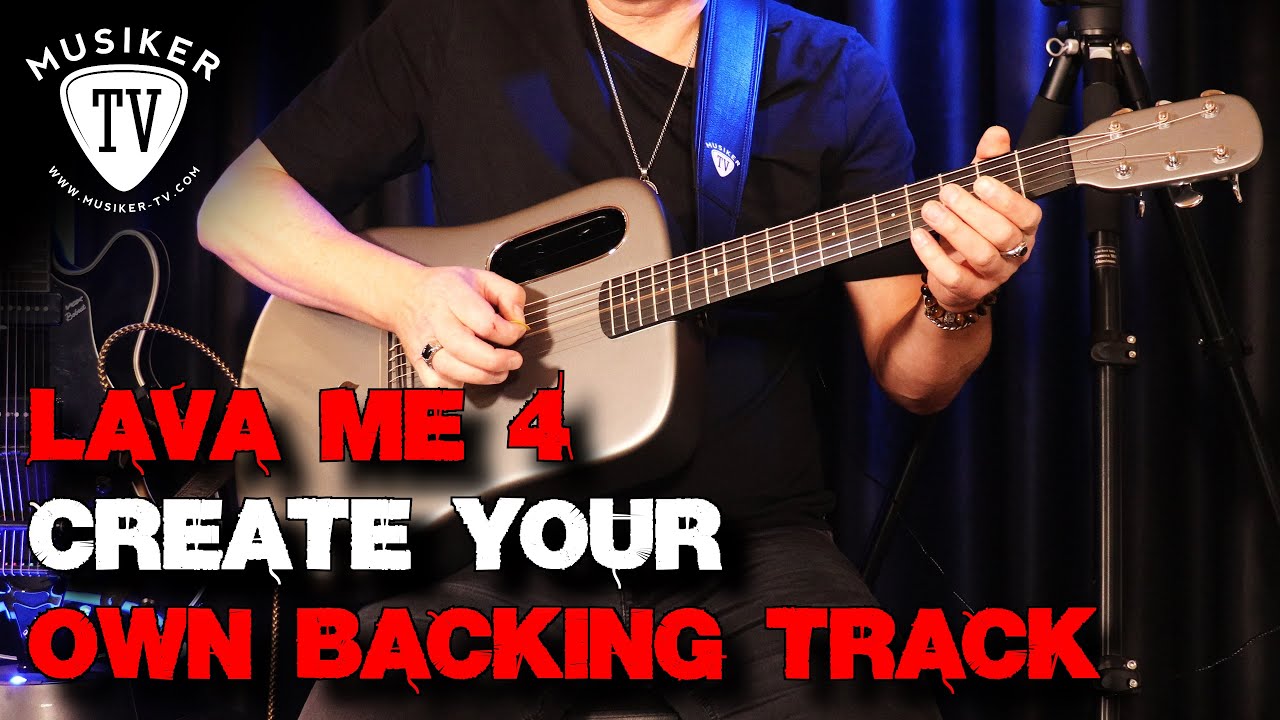 Lava Me 4 - Create your own Backing Track - YouTube