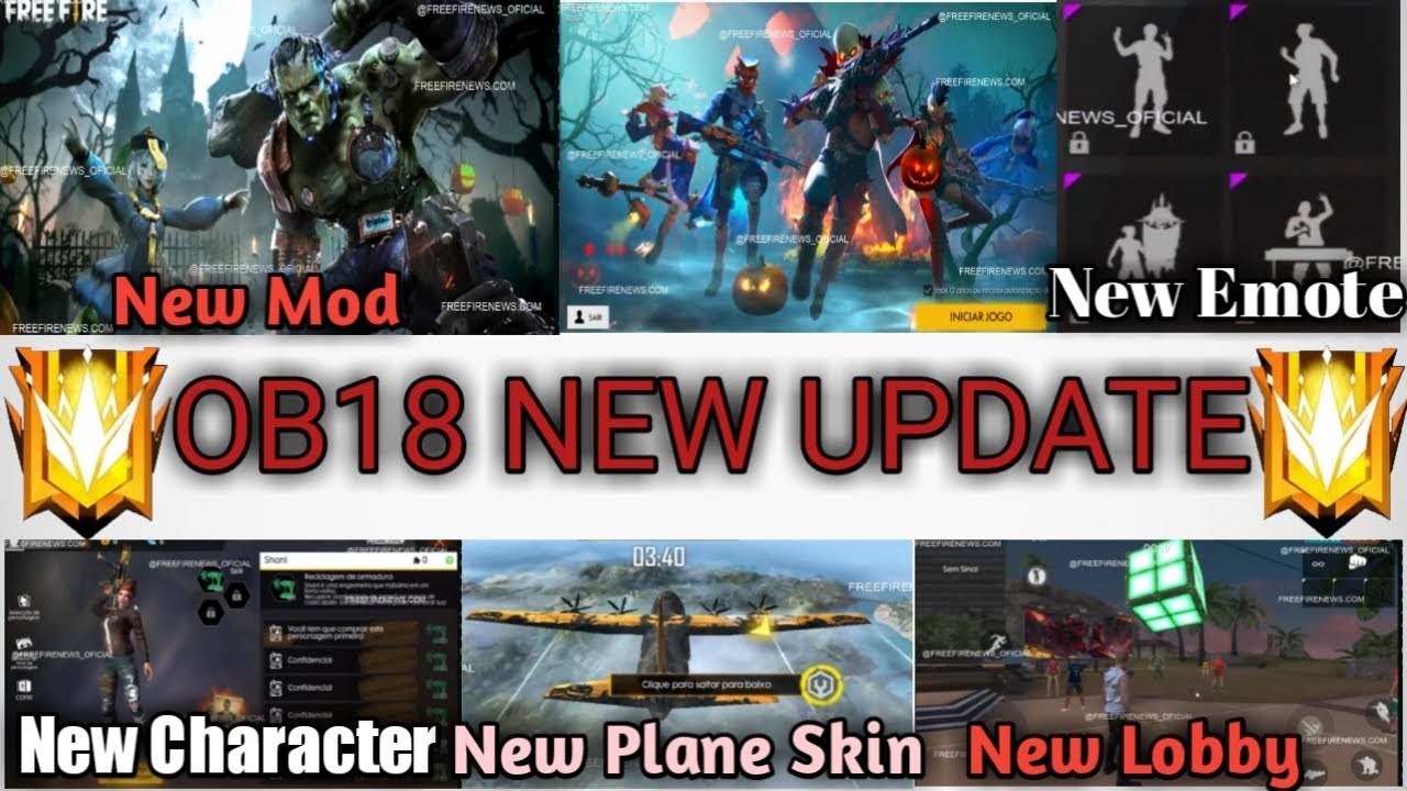Fire Free OB18 Update||New Character ||New Mod||F.F. GAME BOY - YouTube