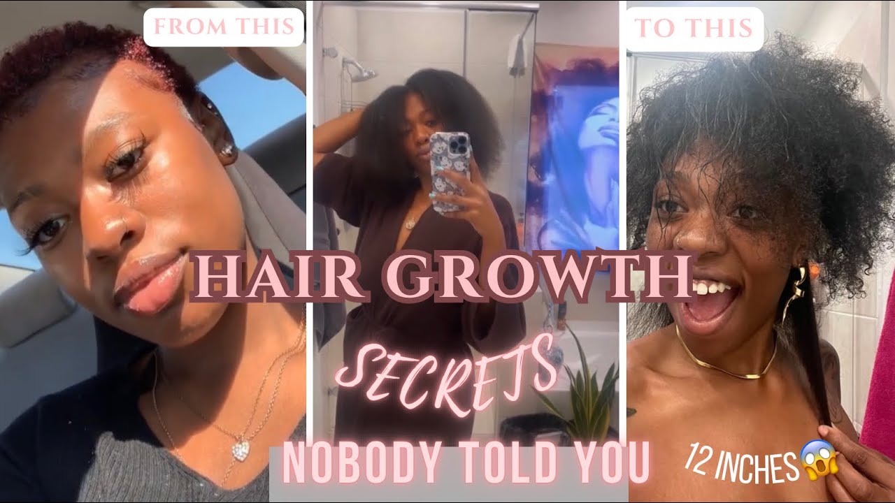HAIR GROWTH TIPS THAT WILL SPEED UP HAIR GROWTH - YouTube