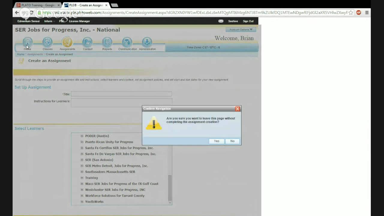 PLATO Training - YouTube