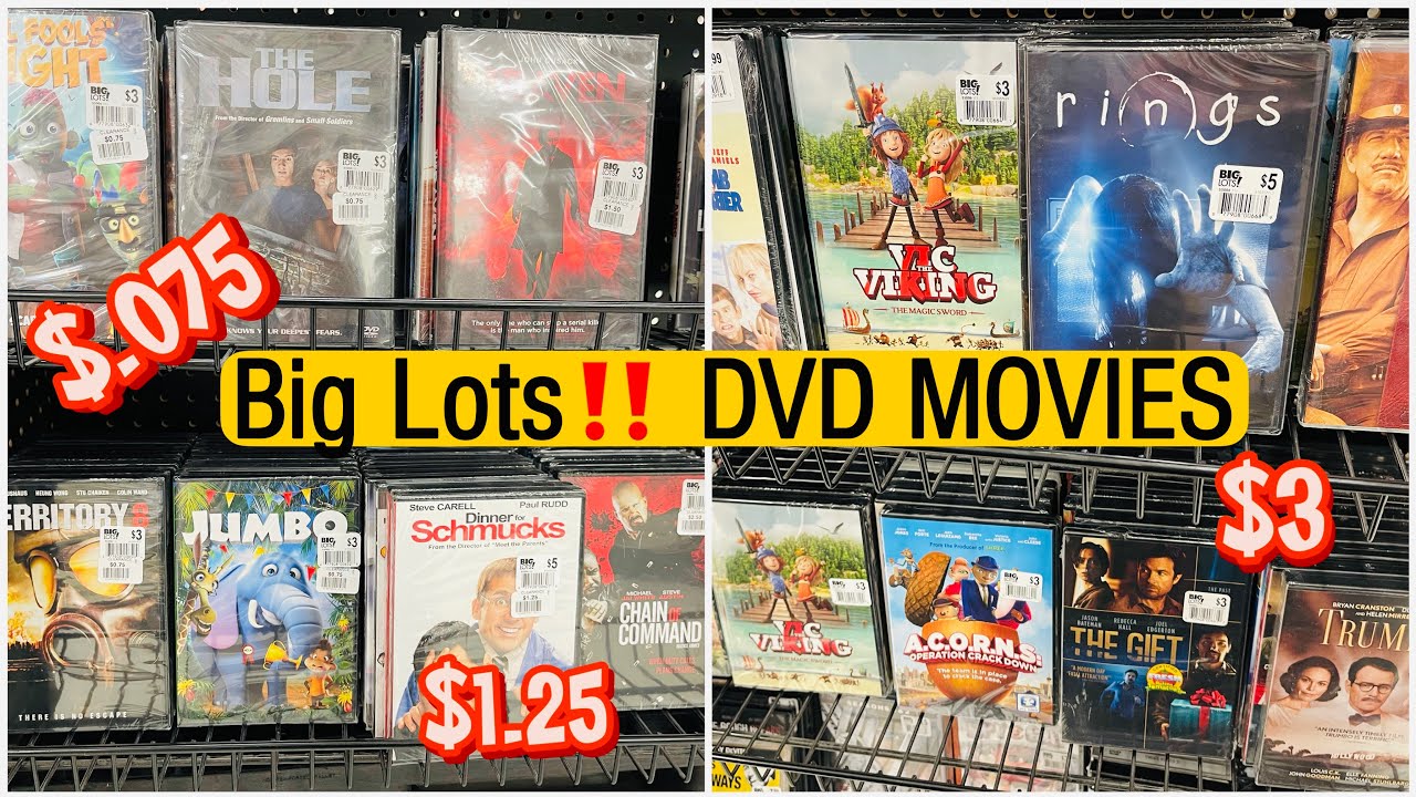 BIG LOTS‼️DVD MOVIES - YouTube