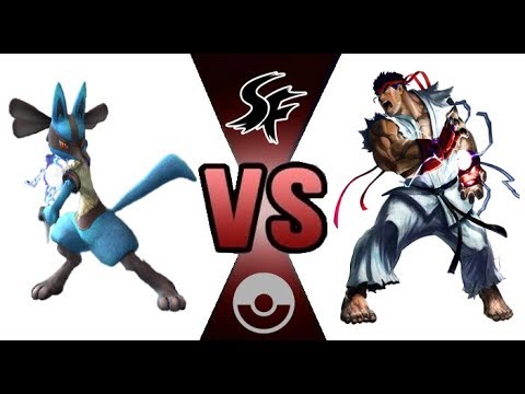 Ryu vs Lucario Mugen 1.1 - YouTube