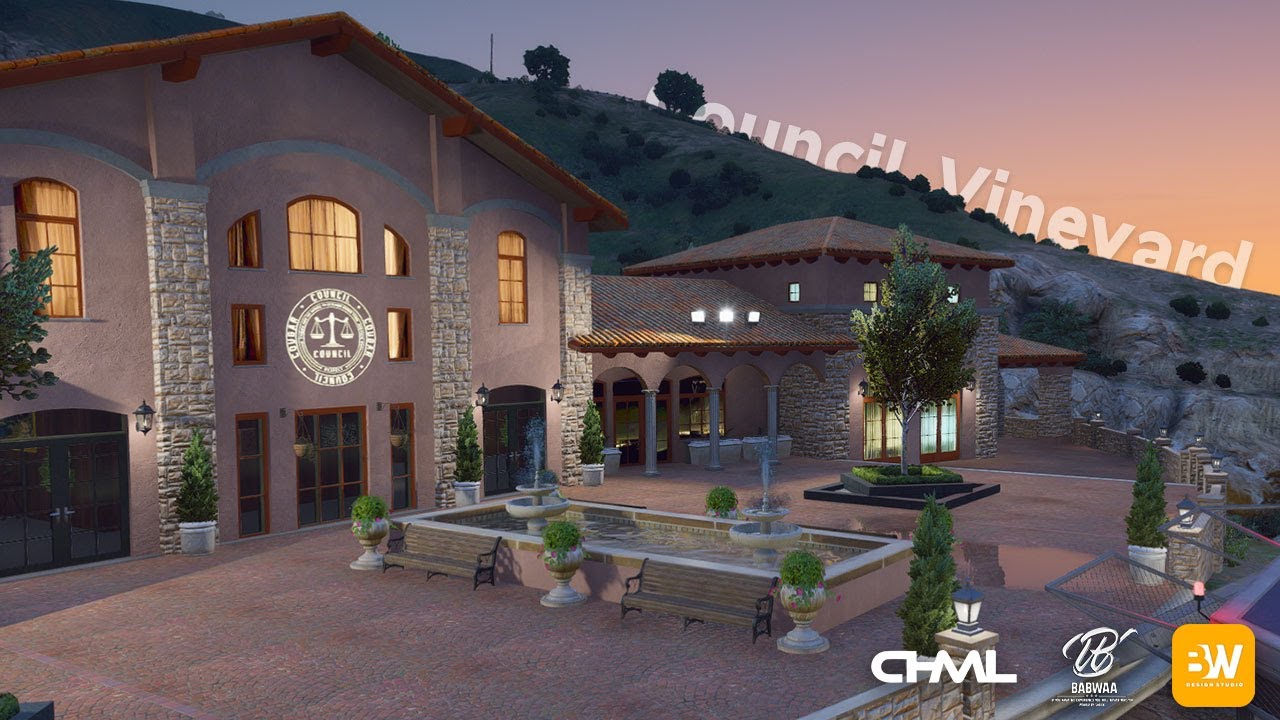 GTA V | FiveM Maps | Council Vineyard [ MLO ] - YouTube