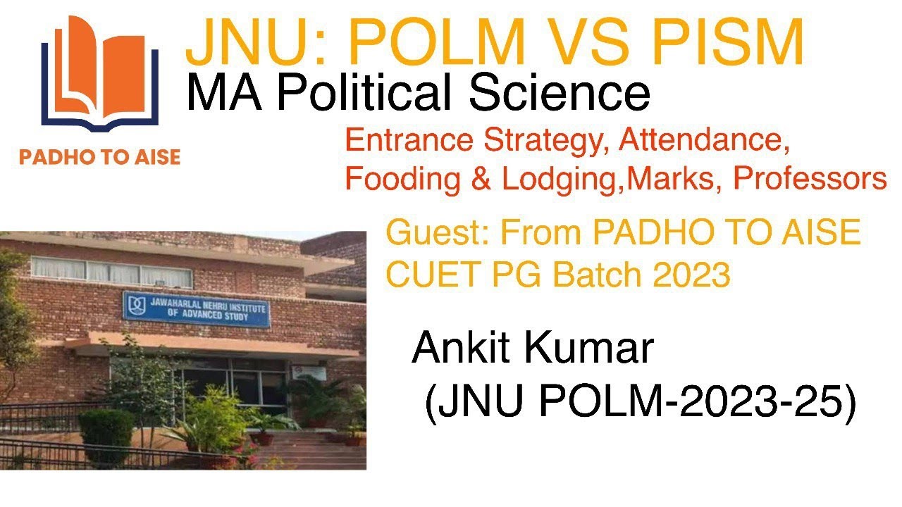 JNU MA Political Science (POLM): Preparation Strategy, Hostel, Fees ...
