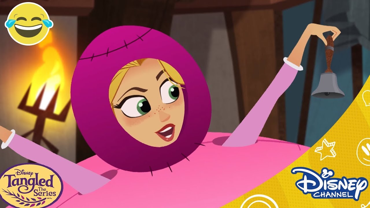 Rapunzel: De serie | Attila's onschuld | Disney Channel BE - YouTube