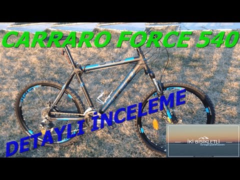 CARRARO FORCE 540 DETAYLI BİSİKLET İNCELEMESİ #2 | İKİ BİSİKLETLİ