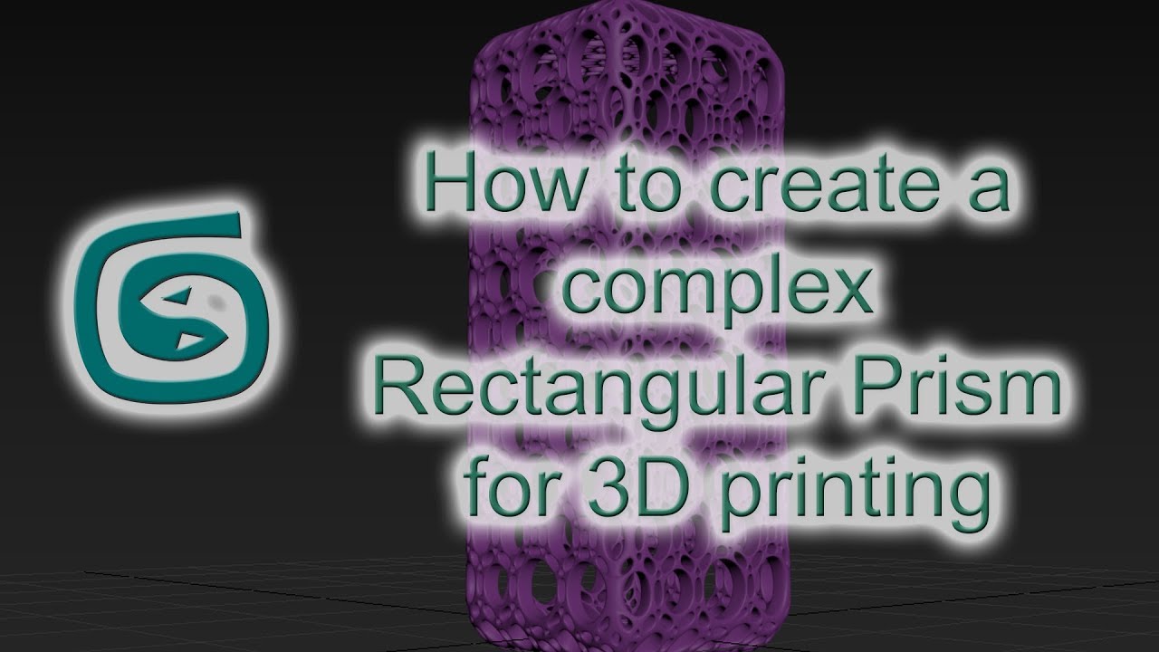 How to create a complex Rectangular Prism for 3D printing in 3ds Max ...