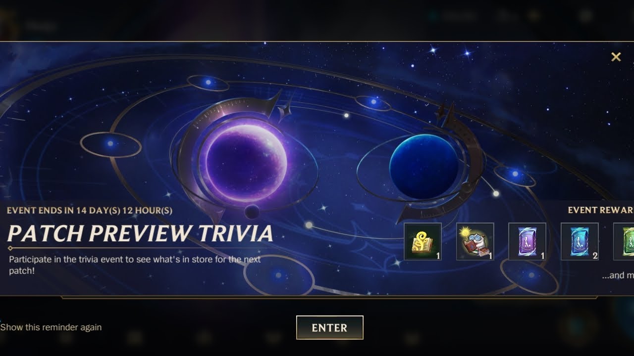 Wild Rift : Patch Preview Trivia Answers - YouTube