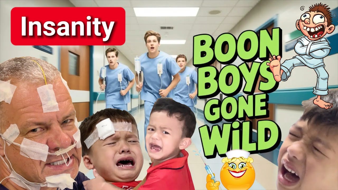 Fearless Boon Boys Conquer Hospital Chaos - YouTube