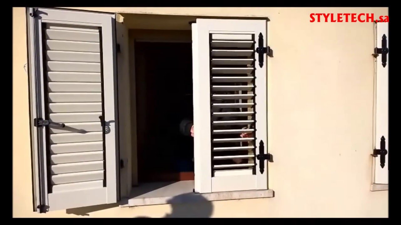 Τα παντζούρια αλουμινίου - u-pvc σε νέες ... - YouTube
