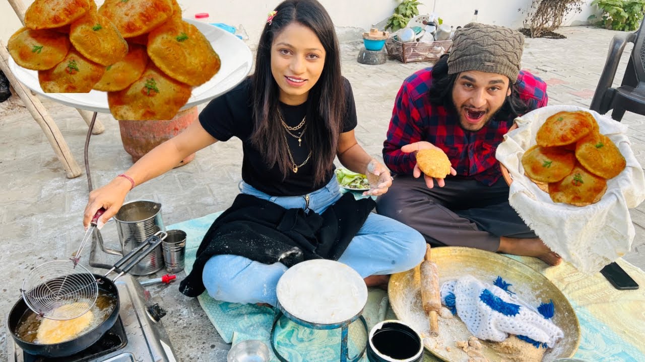 Band Gobi 🥬deyan puriya new recipe homemade very tasty 😋 enjoy with ...