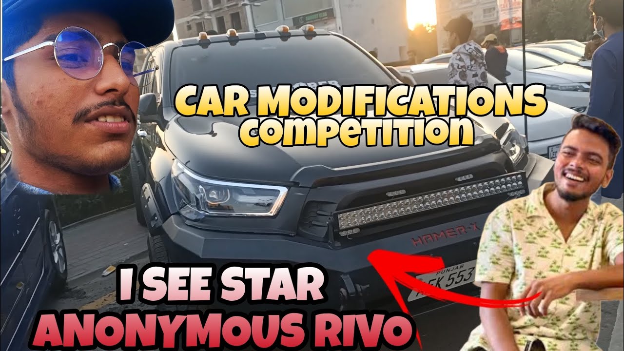 I SEE @StarANONYMOUS RIVO IN MODIFIED CAR COMPETITION BEHRIAA TOWN 👀🖤 ...