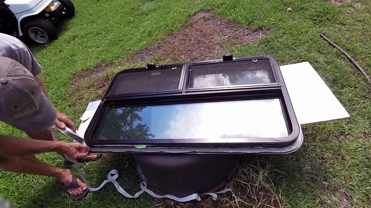 Box Truck Camper Sealing RV Windows and Doors 48 - YouTube