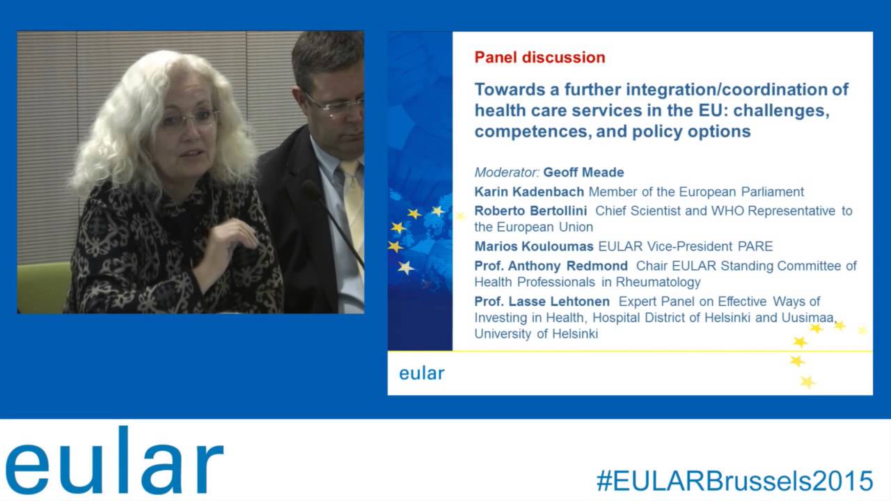 EULAR Brussels Conference 2015: Panel discussion - YouTube