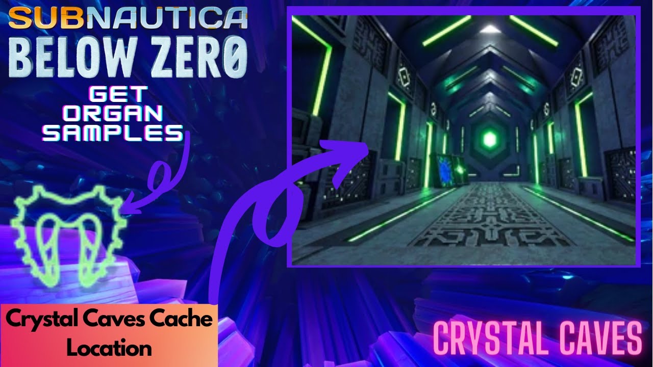 Crystal Caves Cache location | Subnautica Below Zero - YouTube