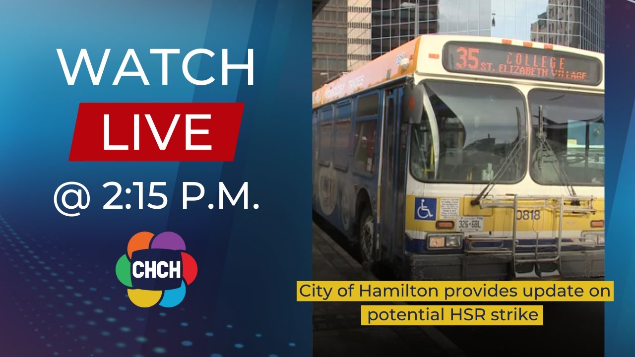 The City of Hamilton provides an update in relation to the potential ...