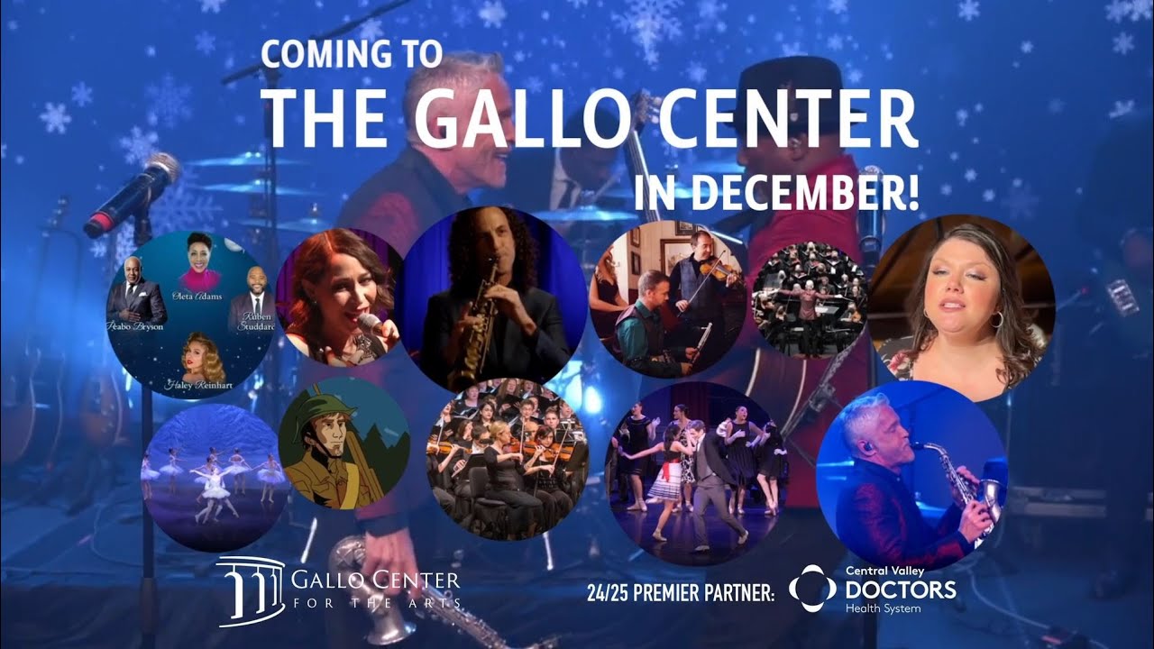 December at the Gallo Center for the Arts! - YouTube