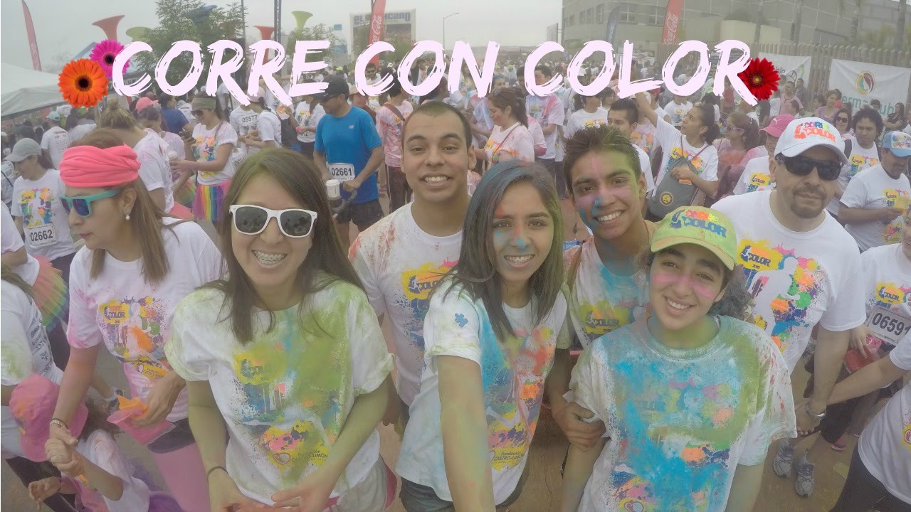 Corre con color 2015 - YouTube