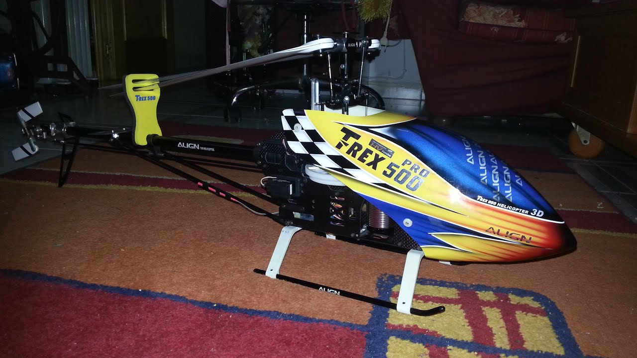 Trex 500 EFL PRO...1T-SET...3D FULL - YouTube