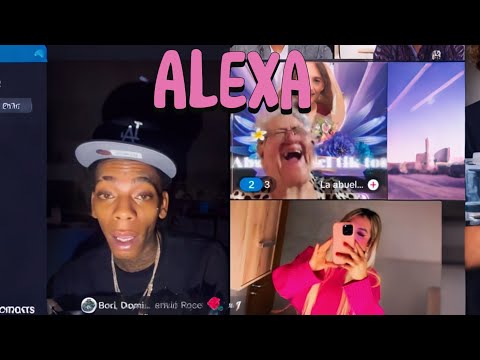 Rony alca en cura con la abuelita y se le apareció Alexa....