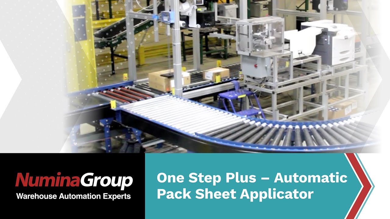 Automated Print and Apply of Packing Sheets and Shipping Labels - YouTube