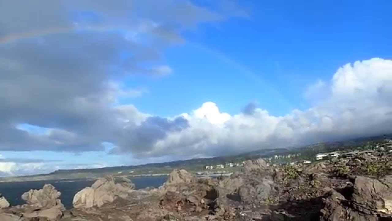 Rainbow Over Oneloa Bay - Hawea Point, Kapalua Beach, West Maui, Hawaii ...