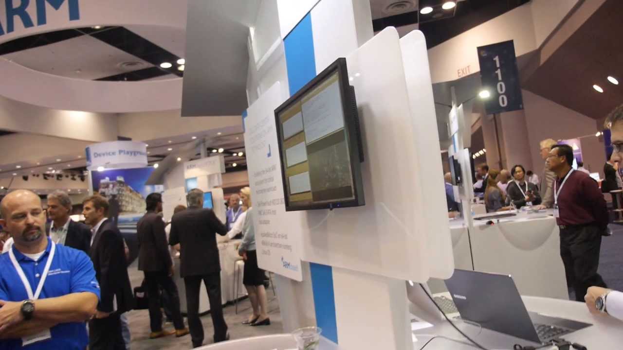 Latest ARM Server solutions booths tour - YouTube