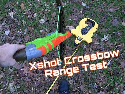 Range Test: XShot Crossbow (Bug Attack) - YouTube