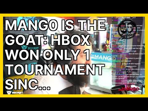 Mang0 is the GOAT: Hbox won only 1 tournament... | Smash Melee ...