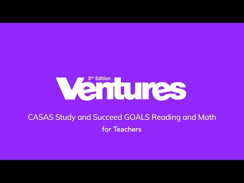 How-to Video - Study and Succeed CASAS GOALS Reading and Math for ...