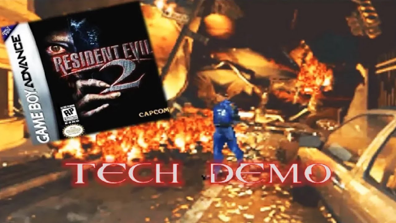 Resident Evil 2 GBA Tech Demo Full Gameplay No Commentary - YouTube