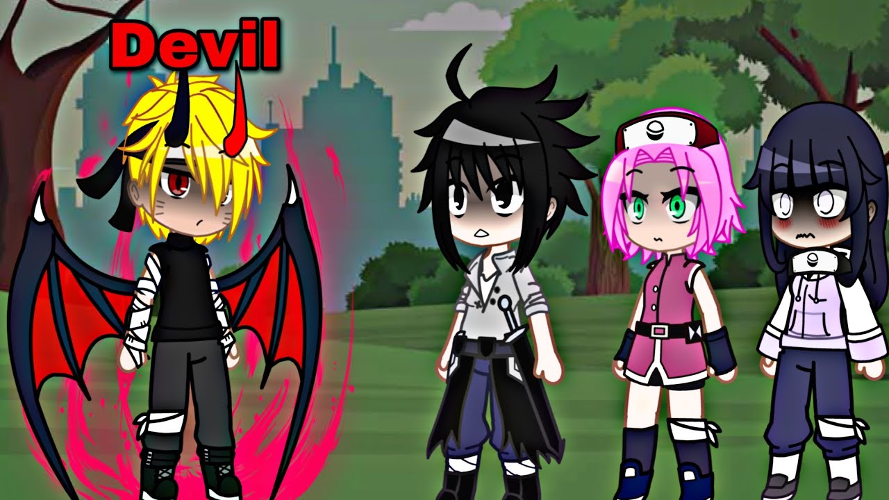 Don’t mess with the Devil || Gacha club || Naruto || Meme - YouTube