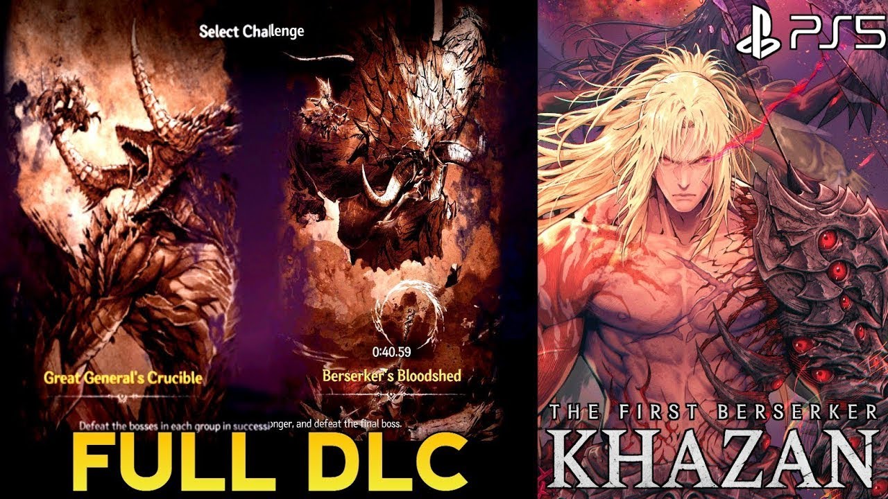 Ultimate Challenge The First Berserker Khazan DLC Gameplay | Khazan Ultimate Challenge | Khazan ...